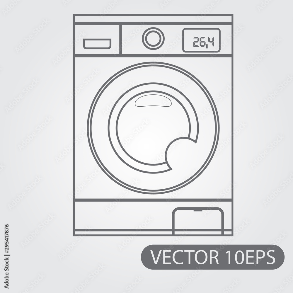 Washing Machine Drawing