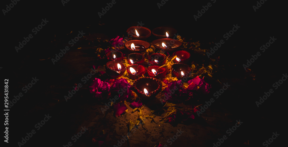 Diwali Diya(oil lamp) also known as diva. Diwali is biggest festival of ...