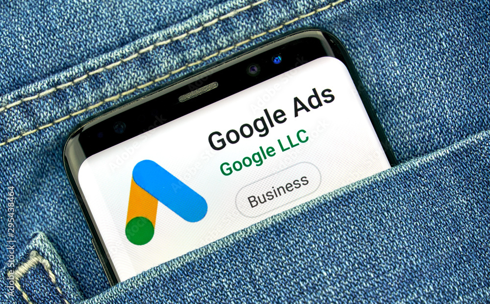 Google Ads new logo and app Stock Photo | Adobe Stock