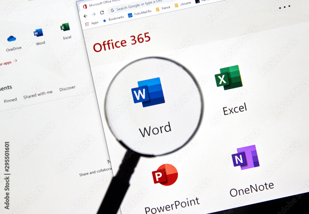 MIcrosoft Word new icon Stock Photo | Adobe Stock