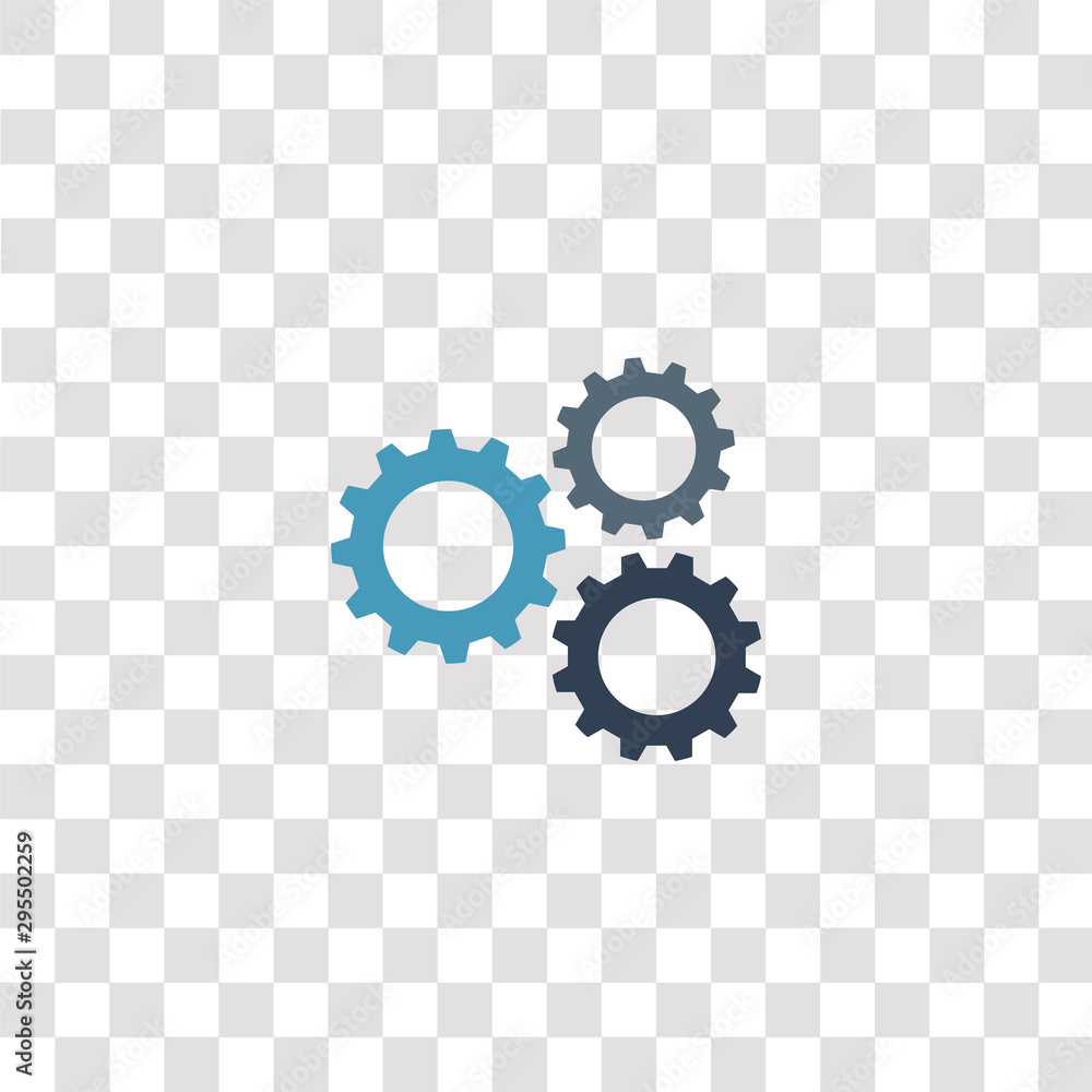 settings icon sign and symbol. settings color icon for website design ...