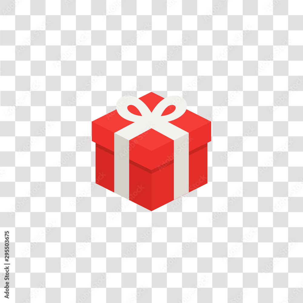 Present Icon Flat