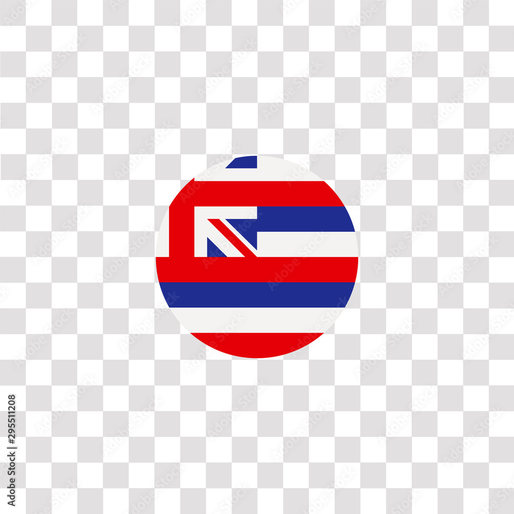 hawaii icon sign and symbol. hawaii color icon for website design and ...