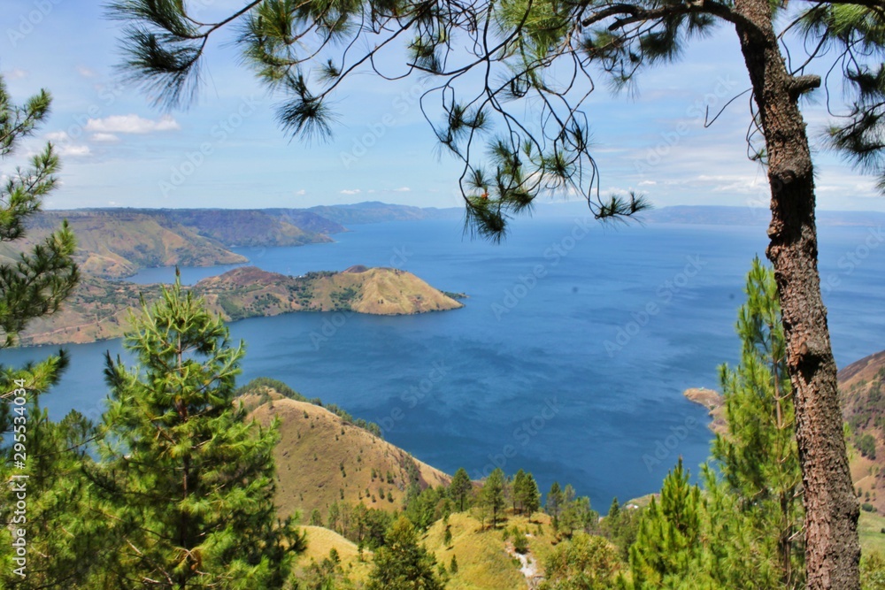 Lake Toba, The Largest Volcanic Lake from North Sumatra, Indonesia ...