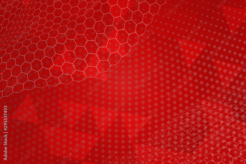 Wallpaper Pattern Lines Red