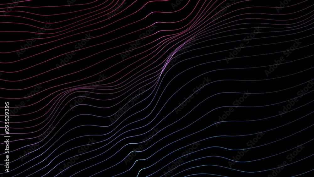 Abstract 4k. Motion graphic. Dynamic backdrop. Blue and violet colors ...