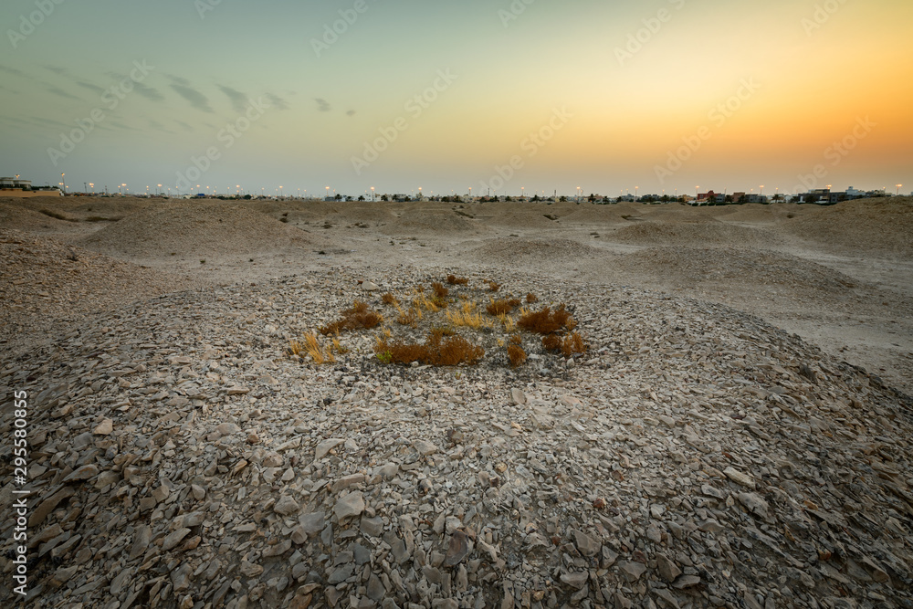 Dilmun Burial Mounds also called Aali royal burial mounds in Bahrain a ...