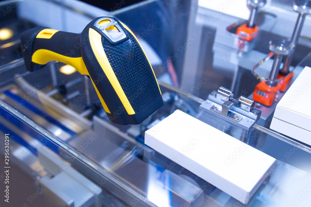 Apparatus for applying and reading codes on the product. Marking of ...