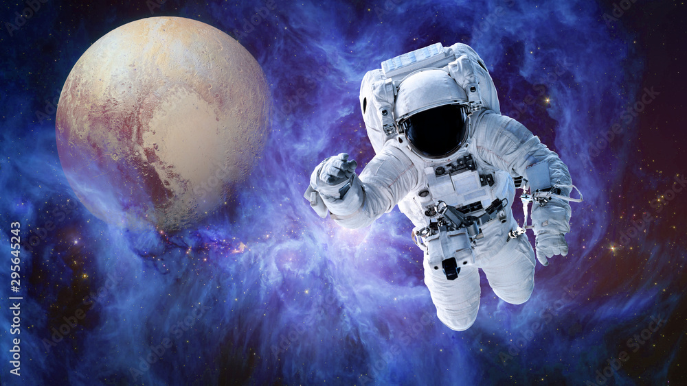 Astronaut In Space Alone