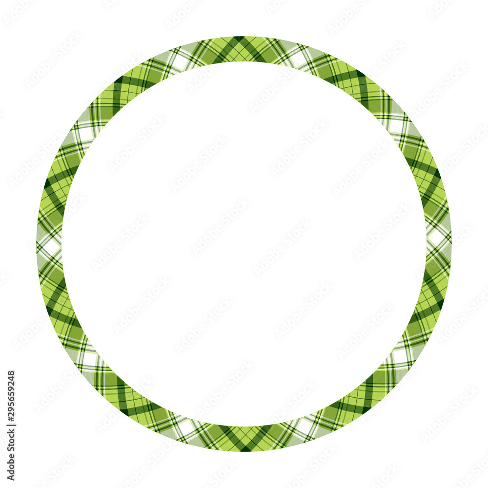 Circle borders and frames vector. Round border pattern geometric ...