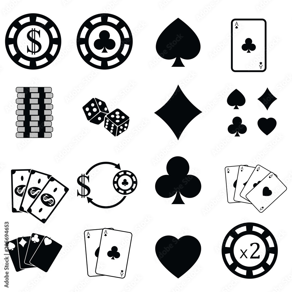 Poker Symbols Vector