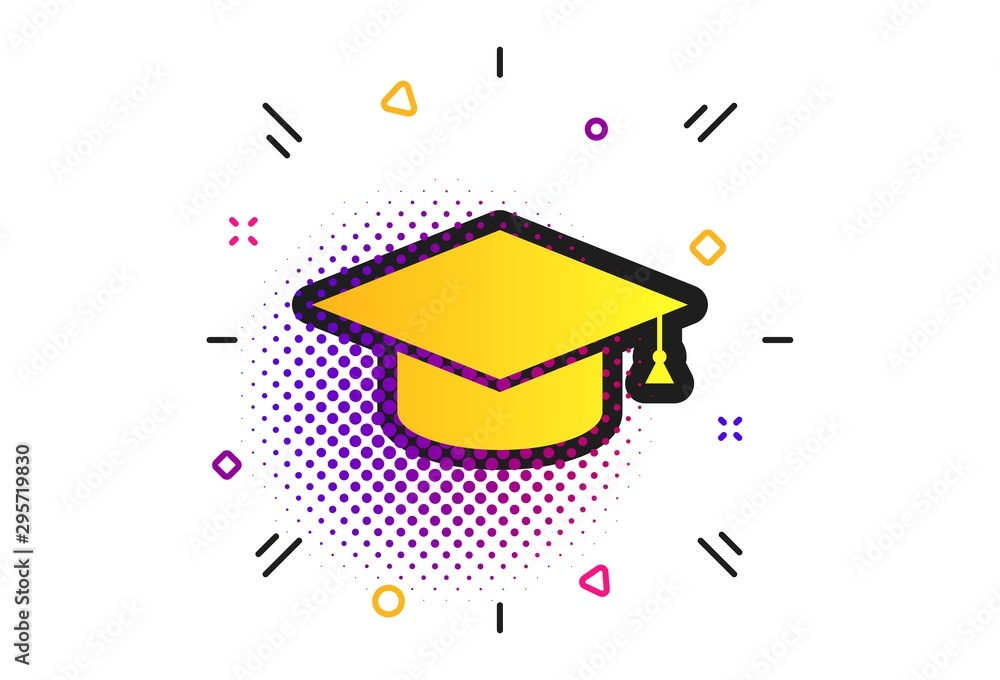 Flat Graduation Icon