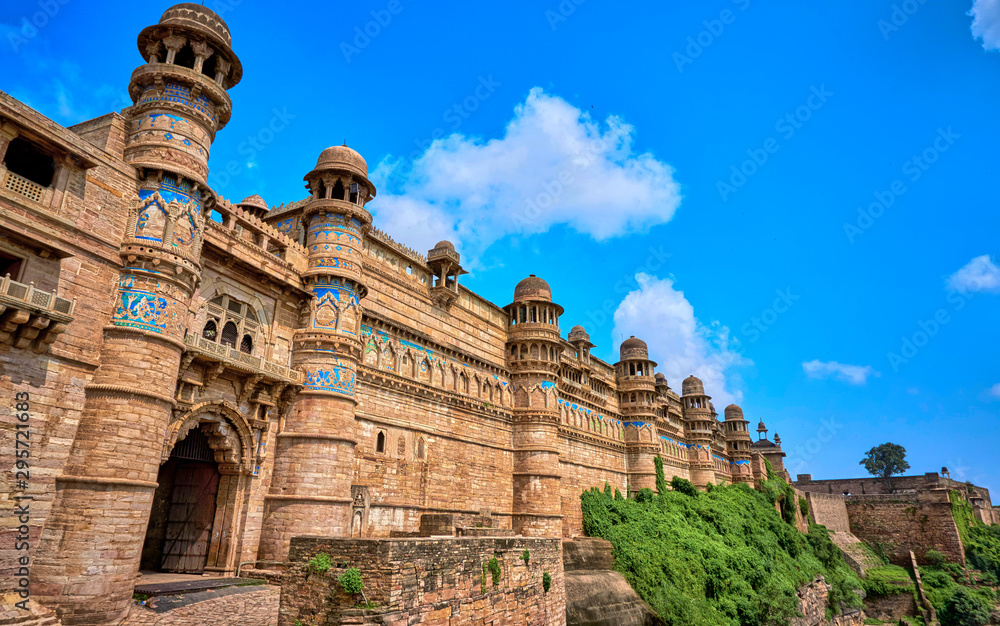 Gwalior fort Madhya Pradesh India Stock Photo | Adobe Stock