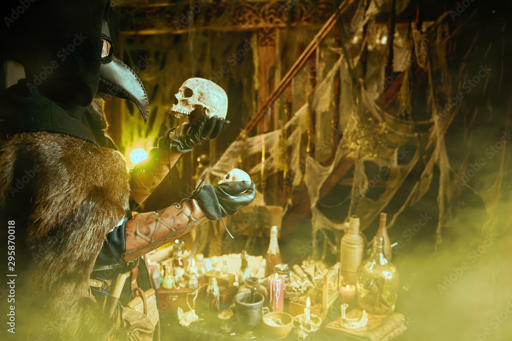 Poster house of plague doctor – Wall Art | UkPosters
