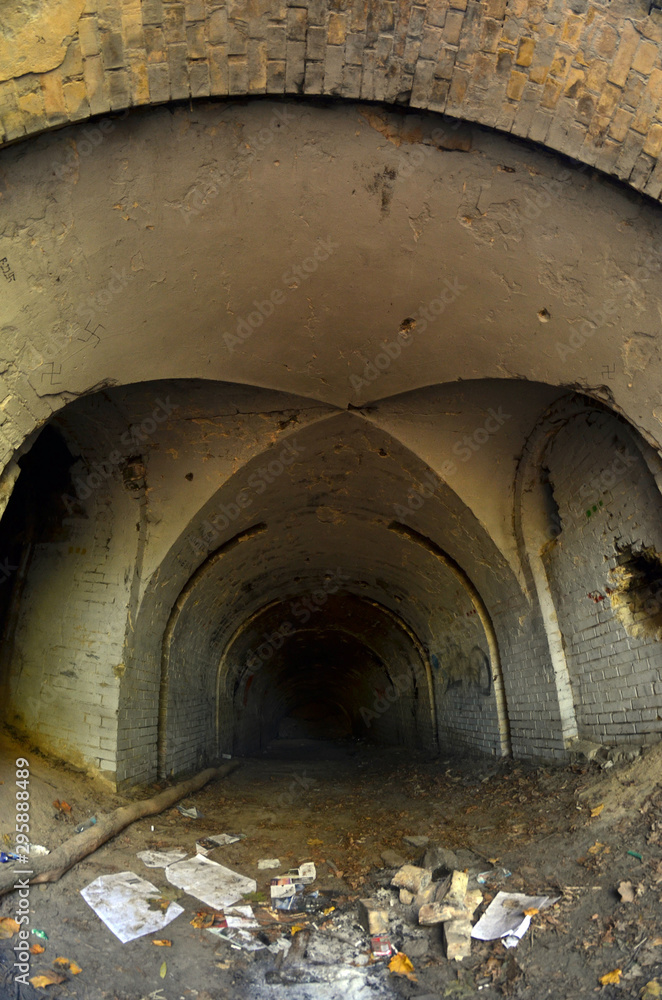 Foto Stock Fort on Bald Mountain.(Lysohorsky Fort - RUS). Part of built ...