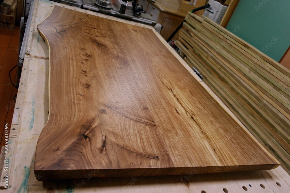 Slabs of wood-wide longitudinal cuts of the whole section of the trunk ...