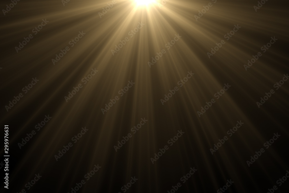 Sun Rays Background In Photoshop