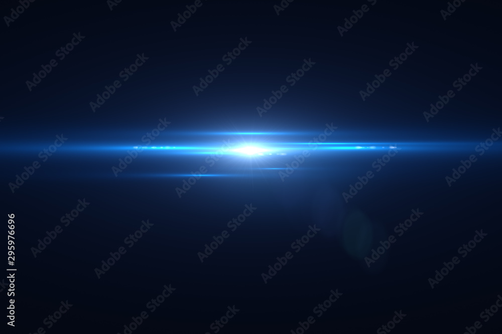 Lens flare light on back background. Stock Illustration | Adobe Stock
