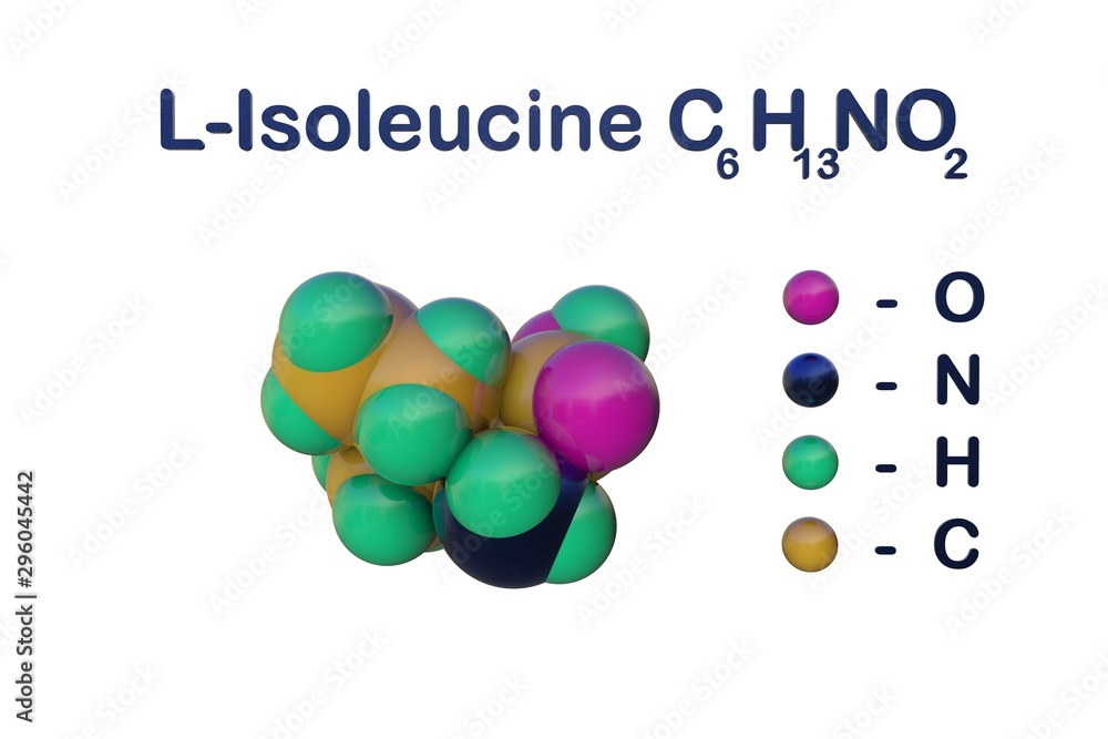 Structural chemical formula and space-filling molecular model of l ...