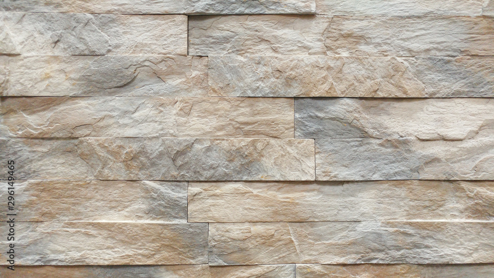 Texture home wall decoration made of natural stone. Brick wall ...