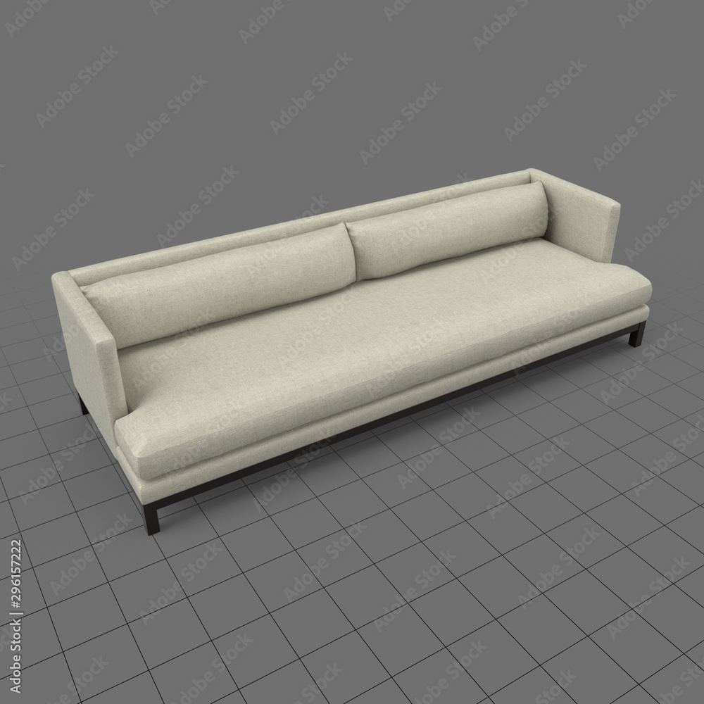 Modern sofa Stock 3D asset | Adobe Stock