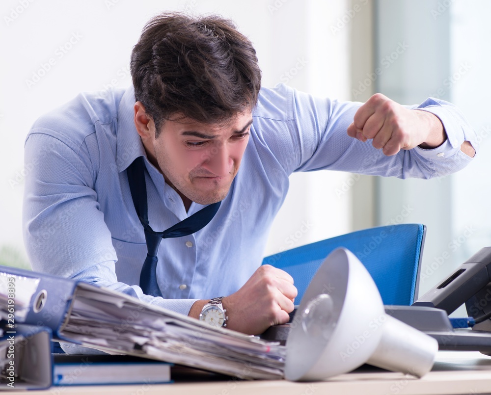 Frustrated Businessman
