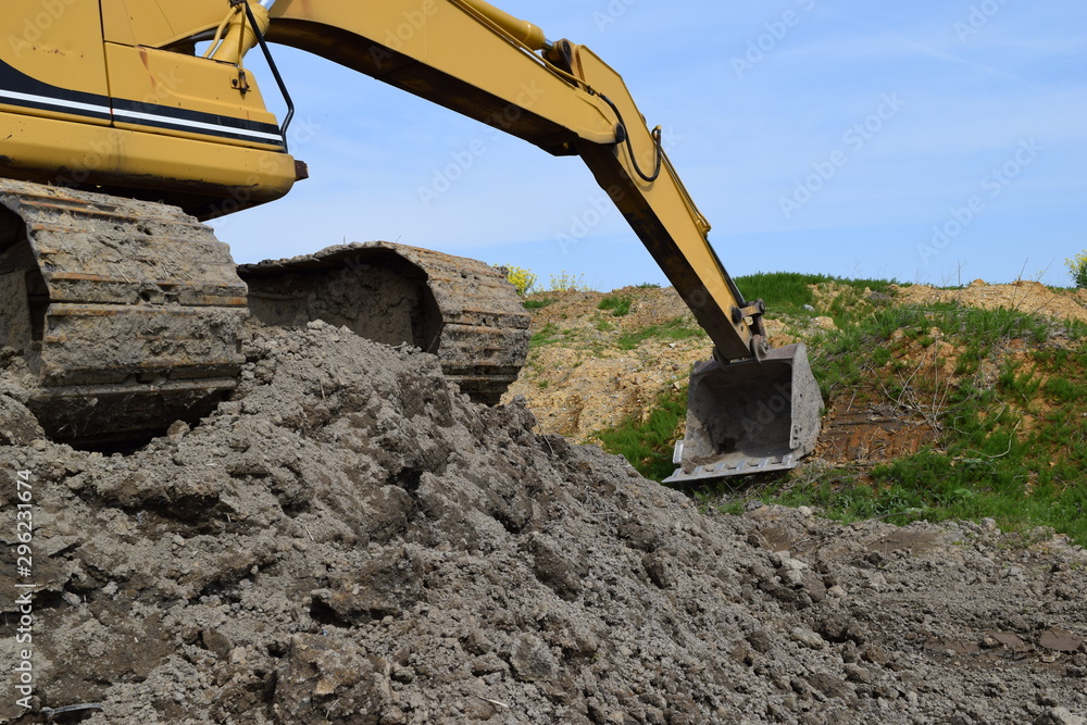 建設機械 土木建設現場 Stock Photo | Adobe Stock