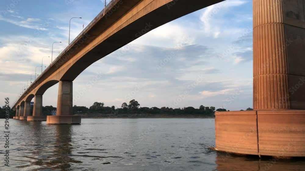The First Thai Lao Friendship Bridge over the Mekong River, connecting ...