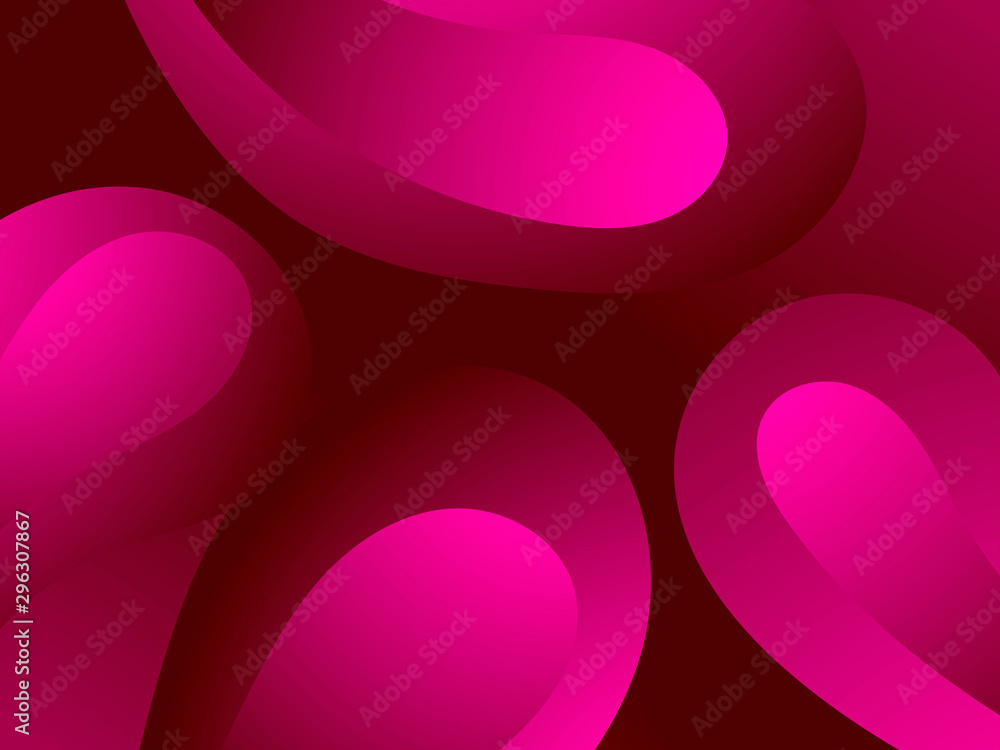 Red blood cells. Blood clot under the microscope, erythrocyte ...