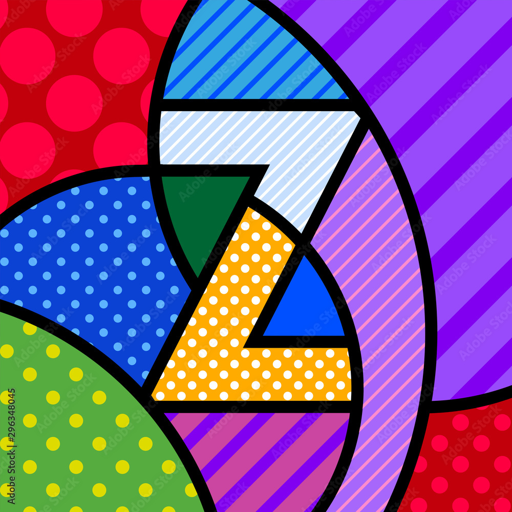 Z Pop Art modern alphabet letter for your design. Stock Vector | Adobe ...