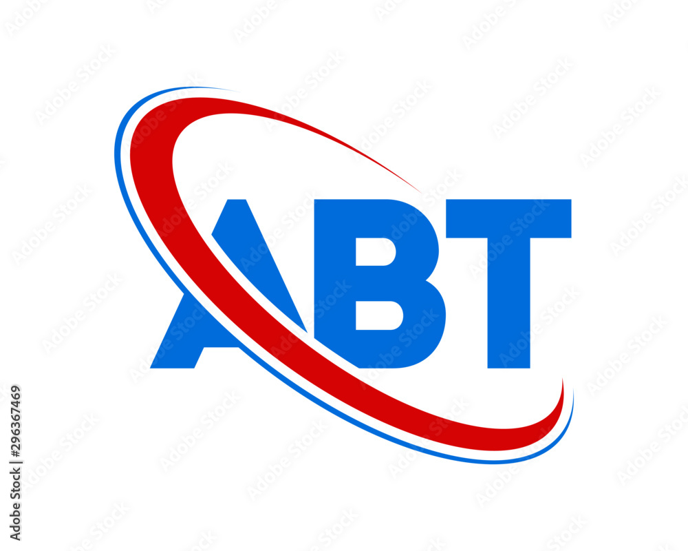 ABT letter logo design. A B T, ABT letter icon for technology company ...