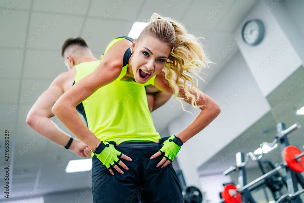 Very Strong Women Lifting Men