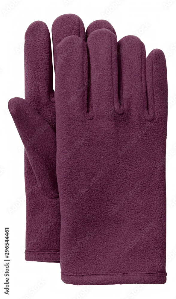 Glove lady top view isolated path Stock Photo | Adobe Stock