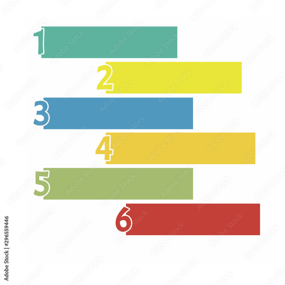 Numbered List Clipart