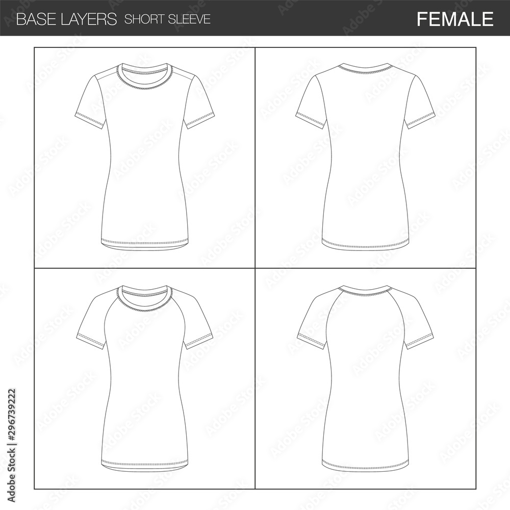 Female Base Front Back