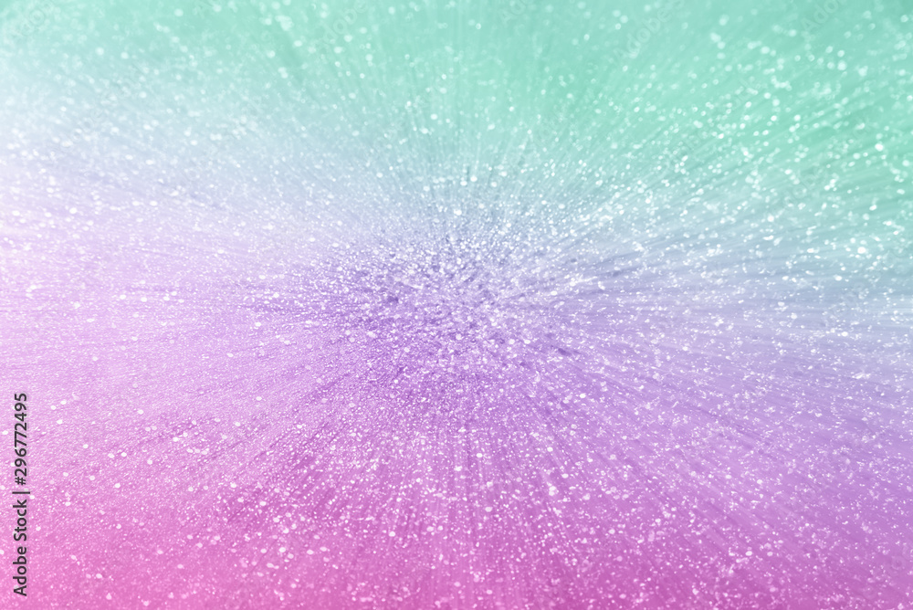 Lilac And Aqua