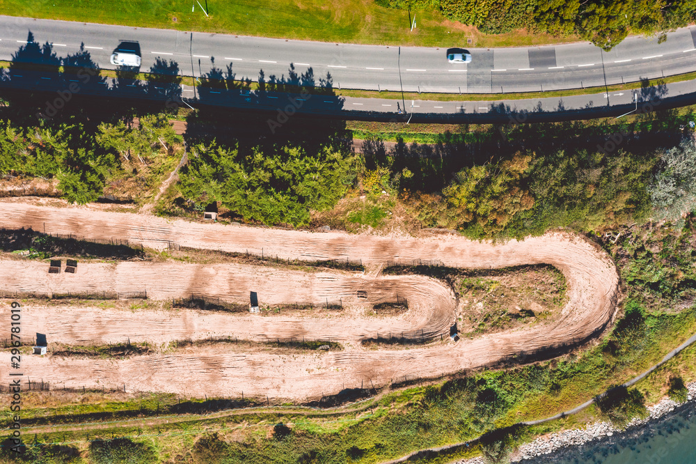 Motocross Track Jumps