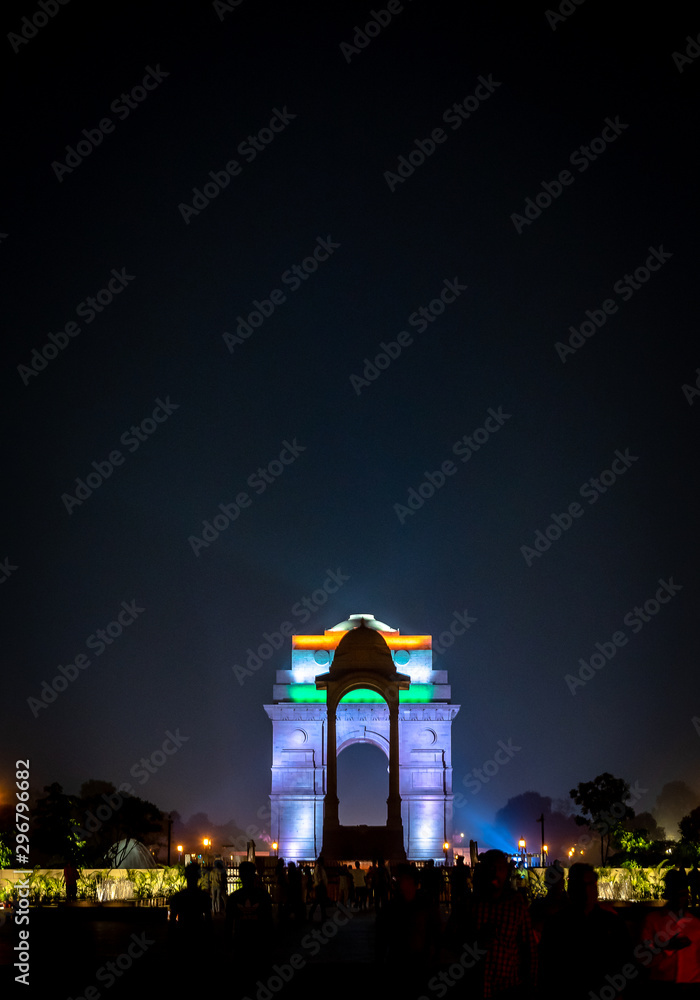 Gateway Of India At Night