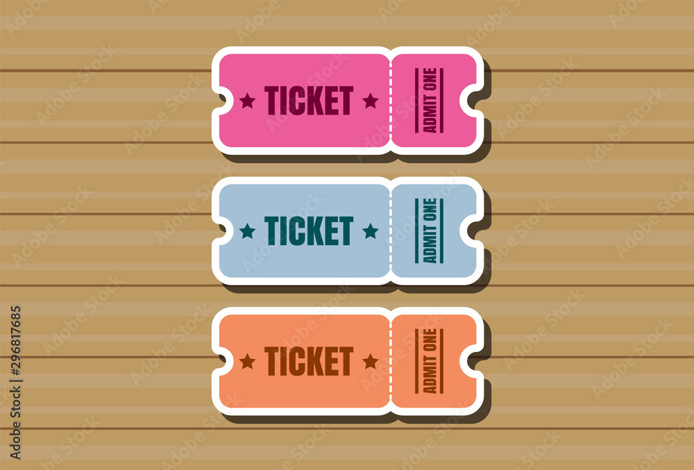 Movie Tickets Template Microsoft Word