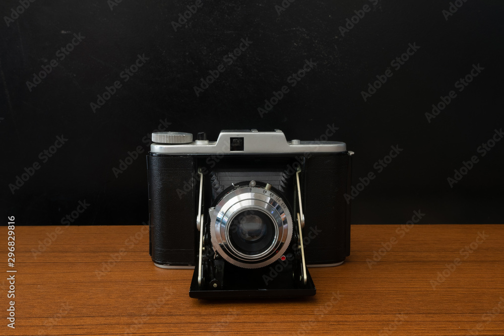 Classic Vintage Medium Format Folding Camera with A 120mm Film Stock ...