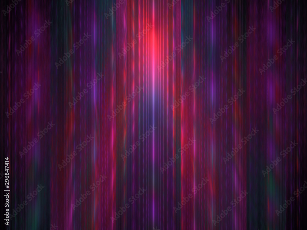 Abstract Design, Digital Illustration - Rays of Light, Parallel Lines ...