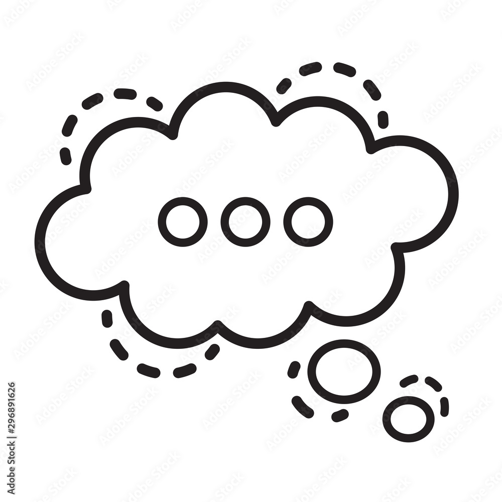 Daydreaming Bubble Clipart
