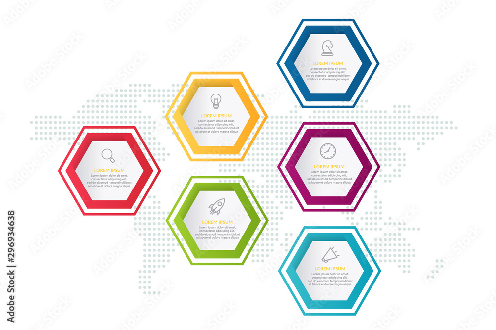 infographic flow chart design . business infographic concept for ...