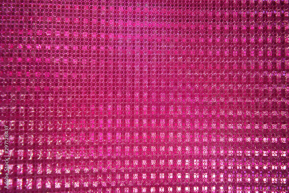 Holographic pink background with various types of modulation and ...