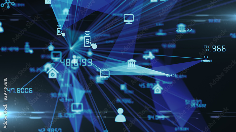 Big Data Global Cloud Computing Internet Of Things Iot Ai Network Information Technology