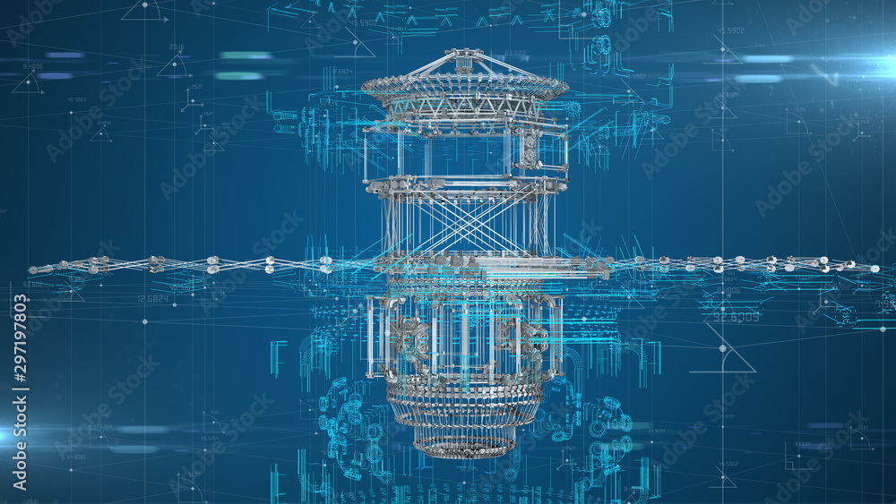 Engineering design for aeronautical aerospace industry technology ...