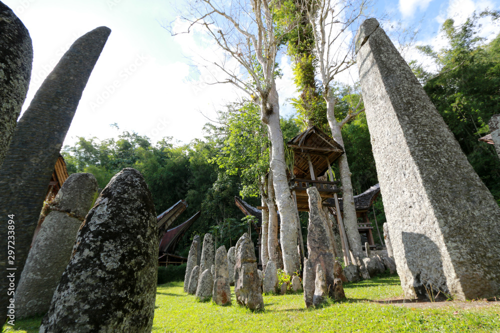 Upper Class Cemetery: Bori’ Parinding Megalith Burial Site, Toraja ...