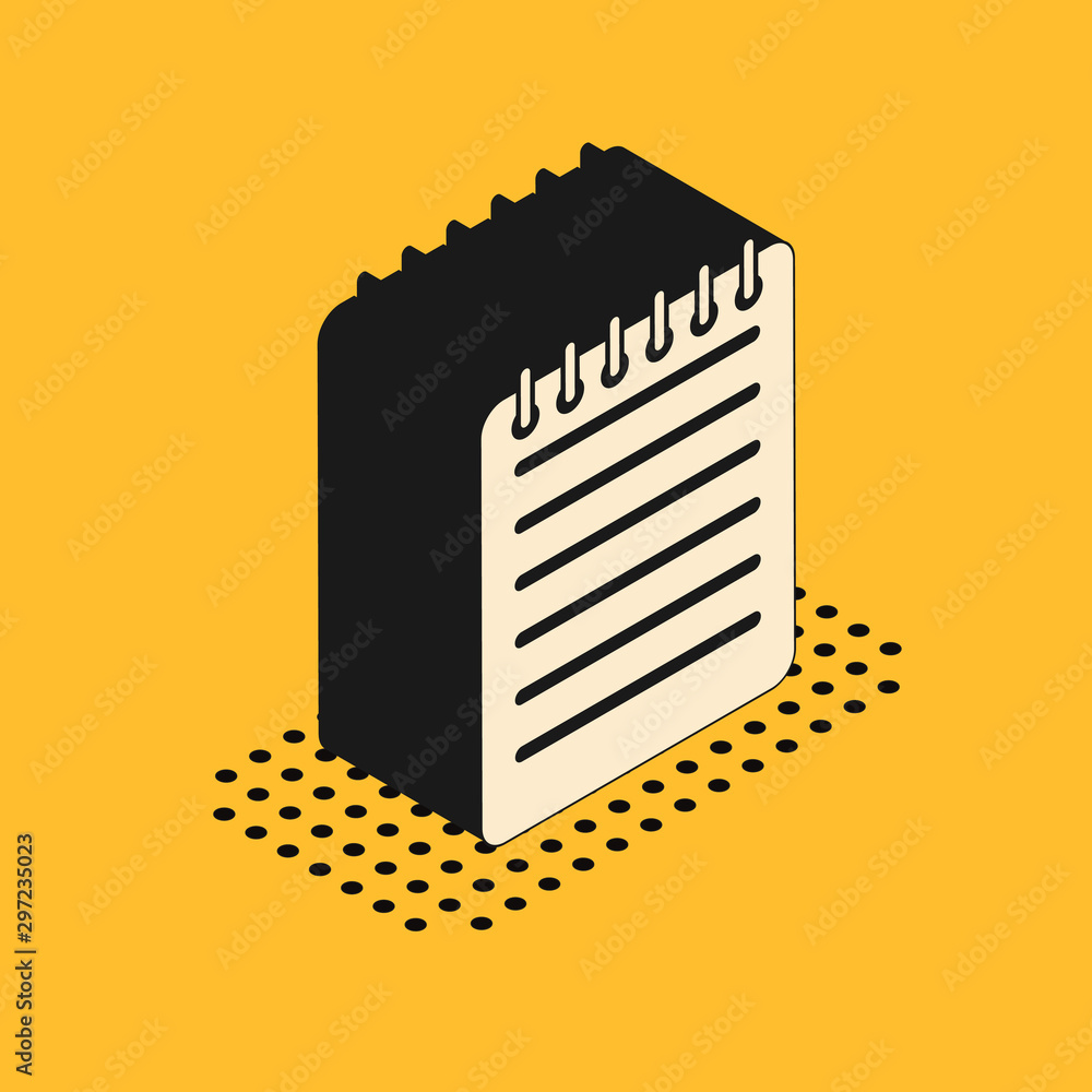 Yellow Notepad Icon