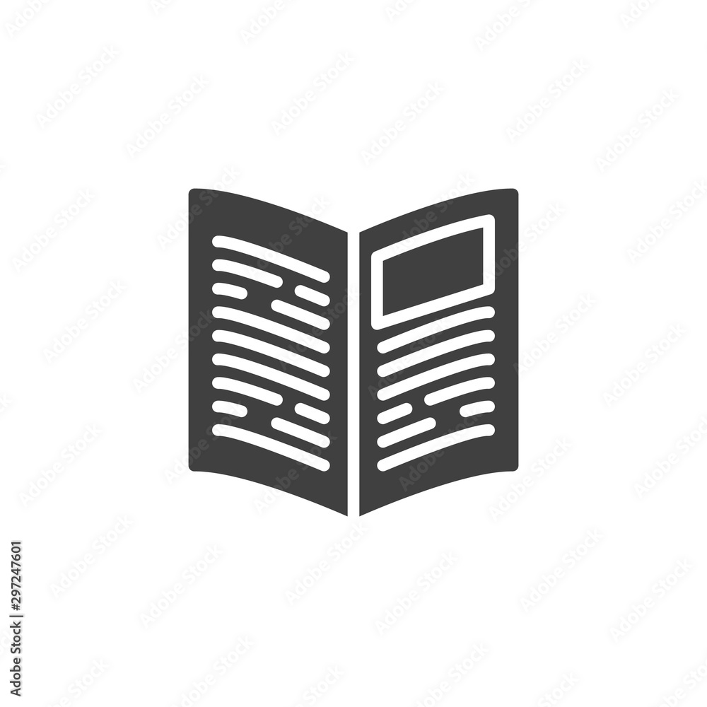 Reading Newspaper Icon