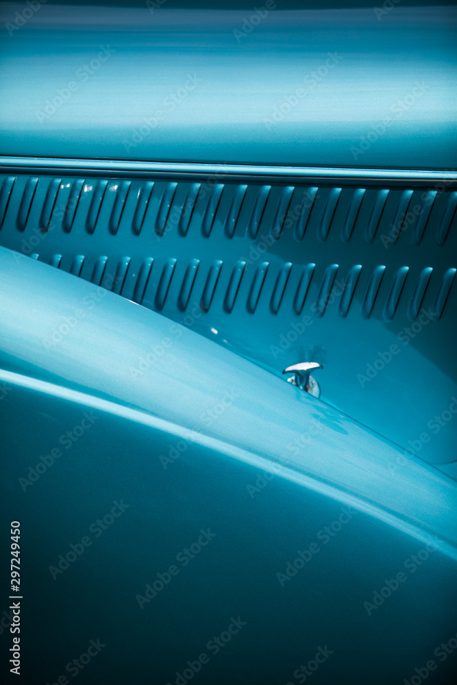 Air vents of a vintage classic car Stock Photo | Adobe Stock
